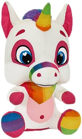 Amazon.com: Upton The Unicorn 33 in Plush Collectible Toy, Pink White ...