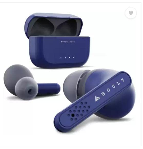 (Refurbished) Boult Audio AirBass GearPods with Bluetooth Headset (Blue ...