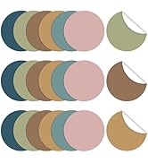 Amazon.com: 60 Pcs 6" Large Removable Number Spot Markers Black ...