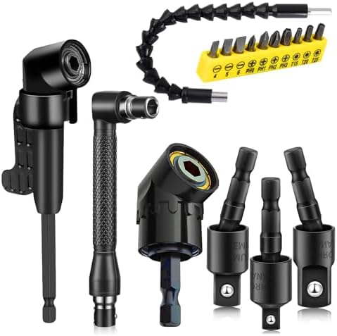 Amazon.com: CIGOTU Gifts for Men, 4 Pcs Flexible Drill Bit Extension ...