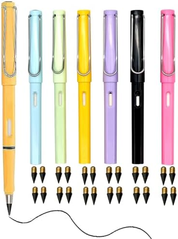 Amazon.com : Lopenle 8 pcs Infinity Eternal Pencils Forever Inkless Pen ...