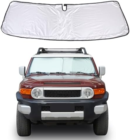 Amazon.com: Windshield Sunshade Compatible with Toyota FJ Cruiser 2007 ...