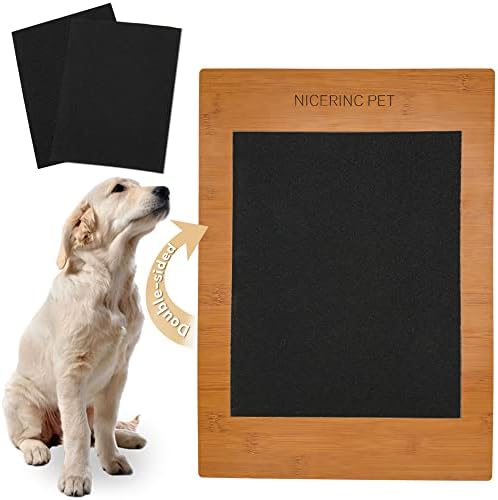 Amazon.com : Double Sided Dog Scratch Pad for Nails,Dog Nail Scratch ...