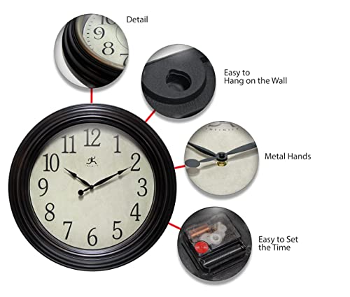 The 8 Best Infinity Instruments LTD. Wall Clocks of 2024 [Verified ...