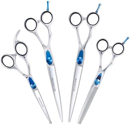 Masterclip Dog Grooming Scissors - Complete Four Pack Professional ...
