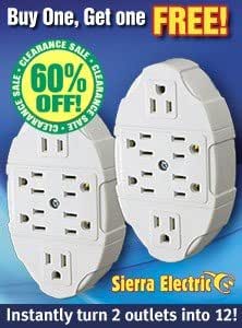 Amazon.com: Sierra Electric Outlet Multiplier : Home & Kitchen