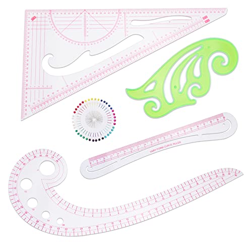 Snapklik.com : Sewing Curve Ruler Set,5 PCS French Curve Ruler For ...