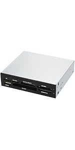 Amazon | アイネックス(AINEX) USB2.0 内蔵カードリーダー PF-CR01A | アイネックス(AINEX) | 外付メモリカードリーダー 通販