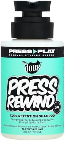 Amazon.com : The Doux PRESS REWIND Curl Retention Shampoo - For ...