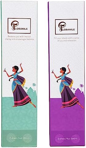 Floranile Incense Sticks (Eucalyptus + Patchouli) (Pack of 2), Hand ...