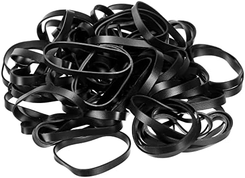 Amazon.com: PATIKIL Silicone Rubber Bands Cable Ties 50pcs Non-slip 2.2 ...