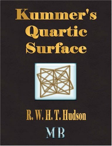Kummer's Quartic Surface: Hudson, R. W. H. T.: 9781603860277: Amazon ...