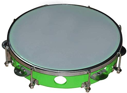 SG Musical - Tambourine/Fibre Dafli Random colour 07 inch Hand ...