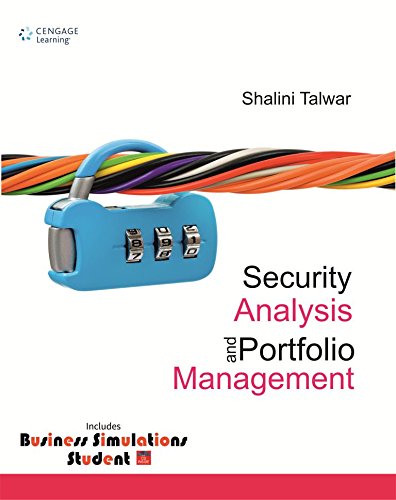 Security Analysis and Portfolio Management: Shalini Talwar ...