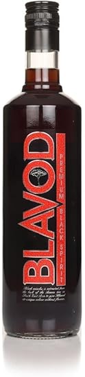Blavod - The Original Black Vodka made with Catechu herb, 70cl : Amazon ...
