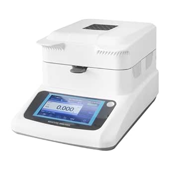Halogen Moisture Analyzer, Moisture Readability 0.01% Accuracy 0.001g x ...