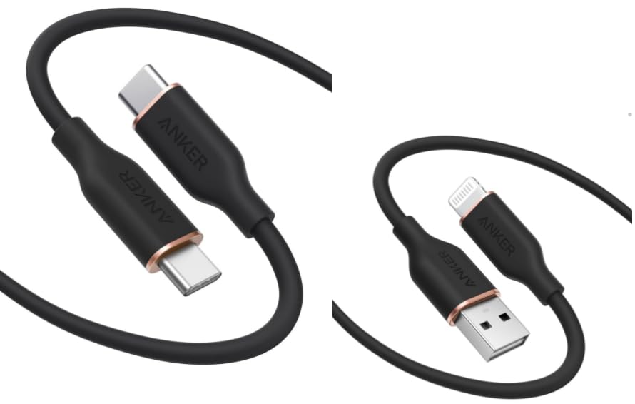 Amazon.com: Anker Flow Cable, USB-A to Lightning Cable, Durable and ...