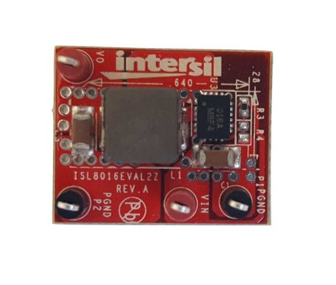Intersil ISL8016 Demo Evaluation Board, 6A High Efficiency Integrated ...