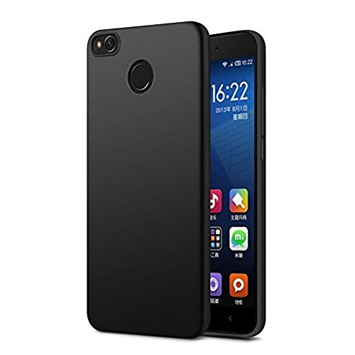 Redmi 4 Case Cover Slim Rubberised finish premium quility black Colour ...