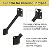 YZZHAJ Keypad Mounting Post Bracket, Heavy Duty Universal Gooseneck ...