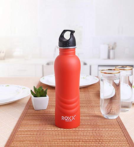 Roxx Twister Steel Bottle Orange 750Ml : Amazon.in: Home & Kitchen