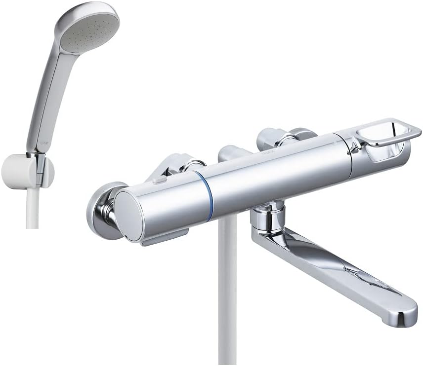 Amazon.co.jp: LIXIL(リクシル) 浴室水栓 サーモスタット付 RBF-911 (樹脂ハンドル・エコフルシャワー)[一般地用]シャワーバス水栓 混合水栓 INAX : DIY ...