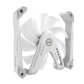 ALSEYE W12 Pro Case Fan, Extraordinary 'W' Designed PC Case Fan, Full ...