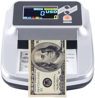 Amazon.com : Money Counter Machine, Counterfeit Money Checker Bill ...