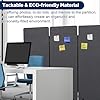 Amazon.com: Office Partitions with Wheels, Sound Proof Dividers Privacy ...