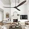 Amazon.com: Eliora 88" Ceiling Fans Without Lights, Wood Ceiling Fan no ...
