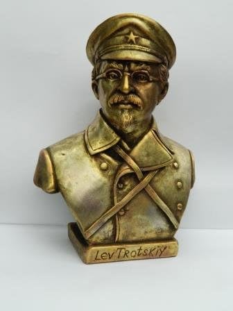 Amazon.co.jp: SOVIET RUSSIAN COMMUNIST LEON TROTSKY LENIN BUST STATUE H ...