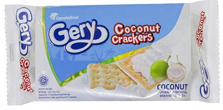 Amazon.com: Gery Coconut Crackers Bag 105g - (Pack of 6)
