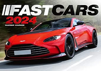 Fast Cars Calendar 2024: The ultimate car calendar : Glenn Wright ...