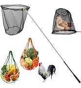 Amazon.com : UNIFAMILY Chicken Catcher Set, Retractable Chicken Net ...