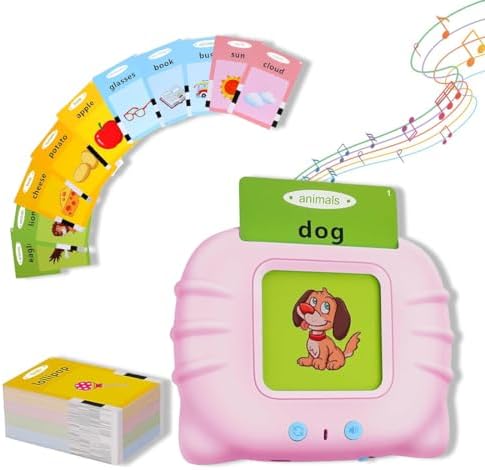Bumtum Educational Learning Flash Card Toy | Talking Toy Vocabulary ...