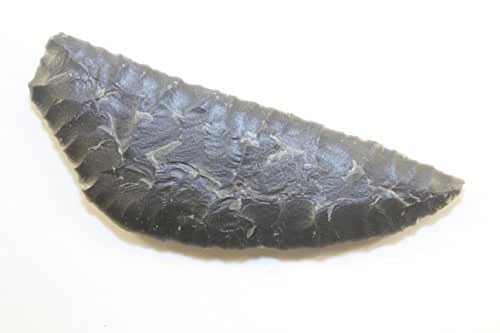 Amazon.com: 3-7/8" Long Dacite Obsidian Flint Knapped/Knapping Pressure ...