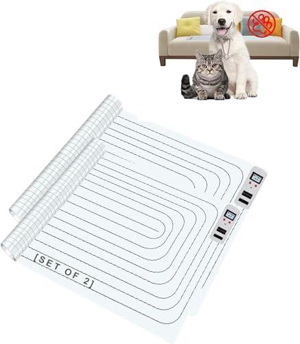 Amazon.com : SEERWAY Scat Pet Shock Mat Upgraded 2 Pieces 48"x20 ...