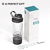 Amazon.com: 21oz Protein Shaker Bottle with Powder Storage Container ...