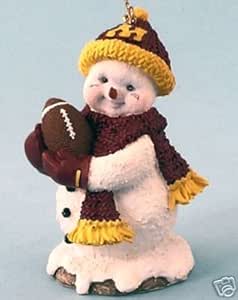 Amazon.com: MINNESOTA GOPHERS FOOTBALL SNOWMAN MASCOT ORNAMENT NEW ...