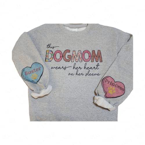 Amazon.com: Dog Mom Sweatshirt Custom Text : Handmade Products