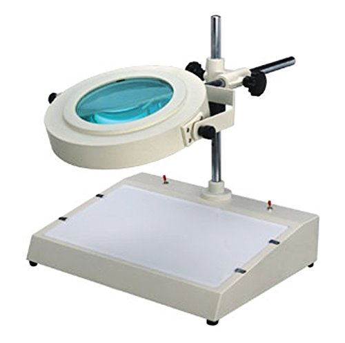 Magnascope Illuminated Magnifier Table Clamping Model by mLabs : Amazon ...
