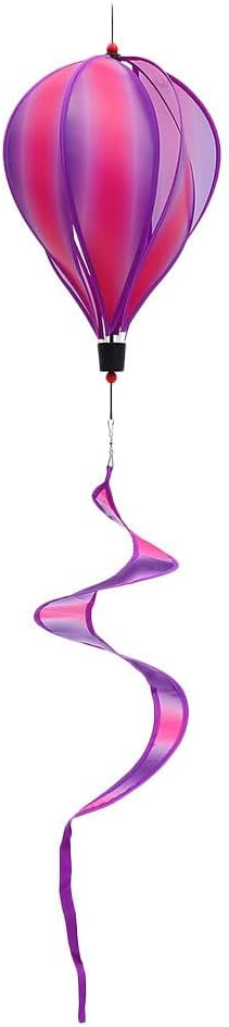 Amazon.com: Windspiration Hot Air Balloon Twist Garden Wind Spinner ...