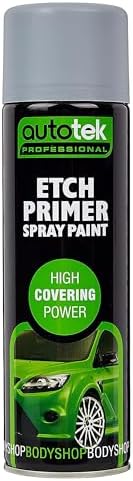 (Pack of 2) Autotek MATT BLACK 500ml Acrylic Formula Spray Paint For ...