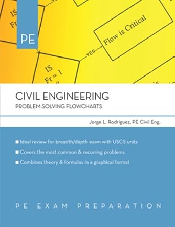 Civil Engineering: Problem-Solving Flowcharts (PE Exam Preparation ...
