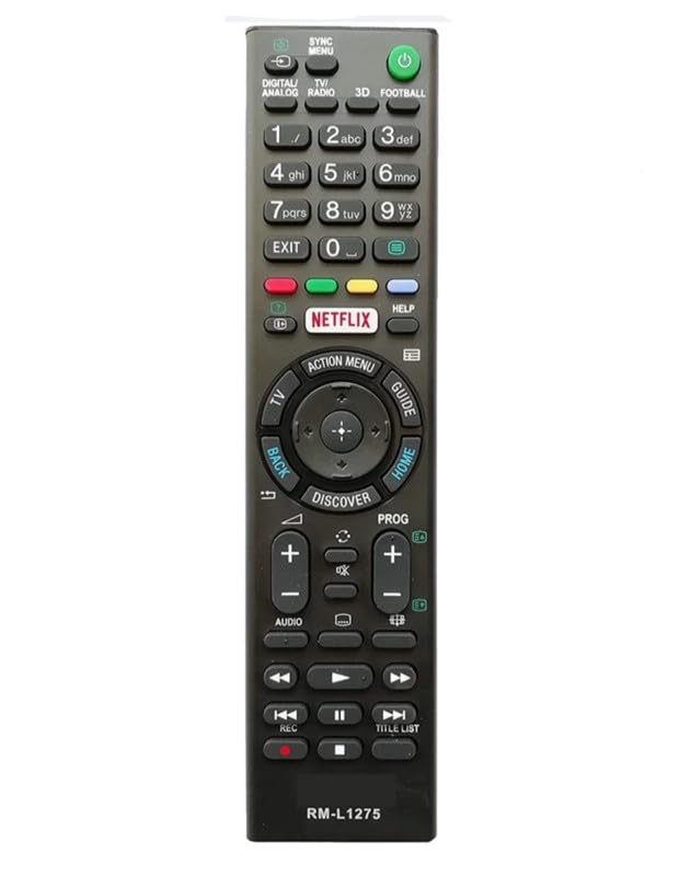 Paril® Tv Remote Compatible for Sony Smart led/LCD Tv Remote ControlNew ...