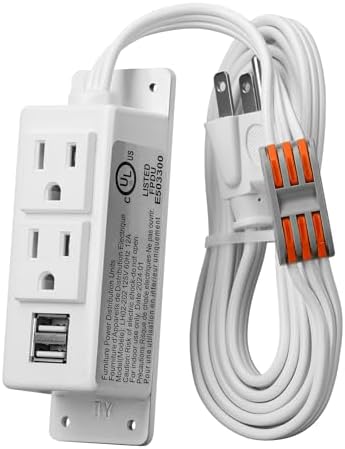 Gun Safe Power Outlet Kit, Briidea Gun Safe Accessory Electrical Outlet ...