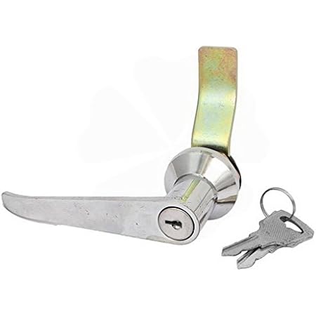 uxcell Mailbox Cabinet Metal Keyed Security Handle Latch Cam Lock ...
