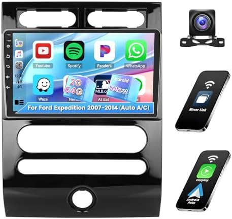 Amazon.com: Roinvou 2+64G Radio for Ford Expedition 2007 2008 2009 2010 ...