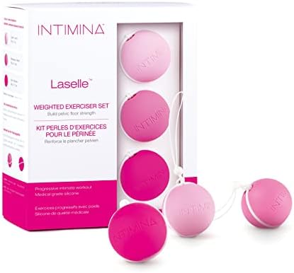 Amazon.com: INTIMINA Laselle Weighted Exerciser Set - Women’s 3 Pelvic ...