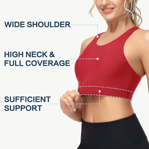 Snapklik.com : Womens Sports Swim Bra - Racerback Modest Swimsuit Top ...